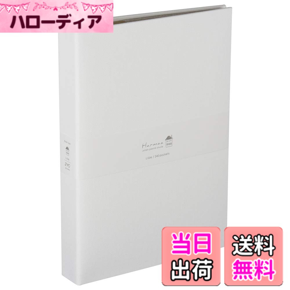 商品情報商品の説明たっぷり240 枚の写真が収納できる無線綴タイプ主な仕様 本体寸法:タテ290xヨコ212x背巾40mmbr本体重量:660gbr布地表紙(綿)無線綴製本台紙:L判3段ポケットポイントシール台紙(クラフト)40枚(収納枚数...