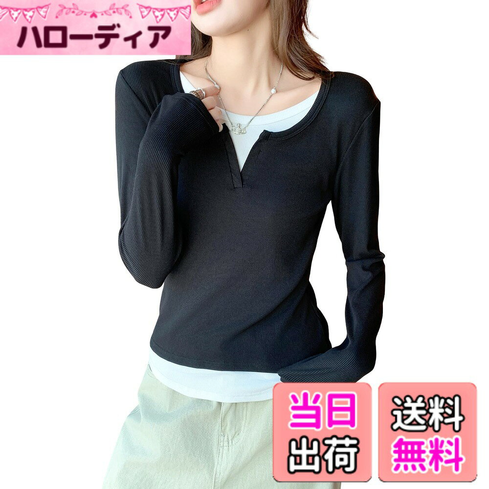 商品情報商品の説明主な仕様 【おしゃれな重ね着風デザイン】Mサイズ(40-50kg)。Lサイズ(50-58kg)。この重ね着風 レディース 長袖カットソーは、シンプルでありながらもおしゃれなフェイクレイヤードデザインが特徴です。レイヤードト...