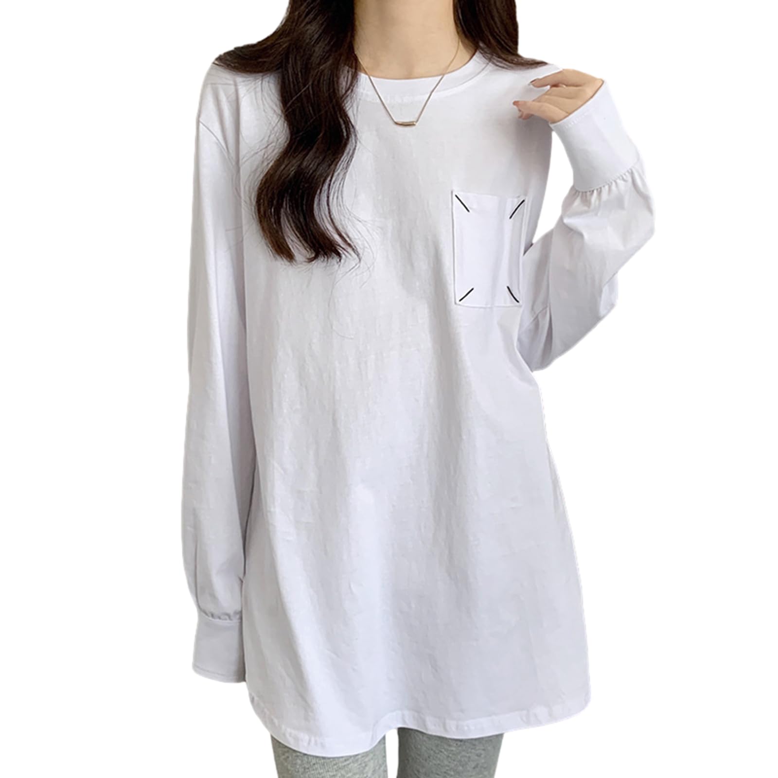 商品情報商品の説明主な仕様 『大人のきれいめカジュアル。』シンプルなデザインで使い勝手も抜群。裾がアーチ型になっており、着丈はミディアム丈でヒップがすっぽり隠れる長さを実現し、気になるウエストをカバーしてくれる優秀トップスです。サイドの両側...