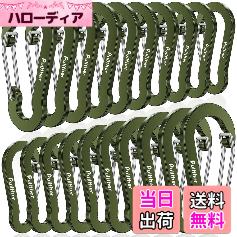 商品情報商品の説明主な仕様 このカラビナはリュックにBluetoothのスピーカー、テントの張り綱、鍵、キーホルダー、釣りの小物などをぶら下げるのに重宝しています。キャンプ、釣りで大活躍してます。カラビナ セットはアルミ素材なので小さくて軽...