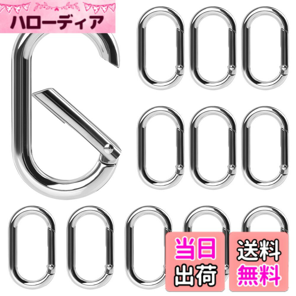 商品情報商品の説明Go Pal GP06 亜鉛合金 カラビナ 小型 スプリングフック 12個 軽量 頑丈 おしゃれ 多機能 アウトドア/キャンプ/アクセサリーパーツ 4.4cm シルバー主な仕様 【仕様】サイズ:4.4cm x 2.5cm、...