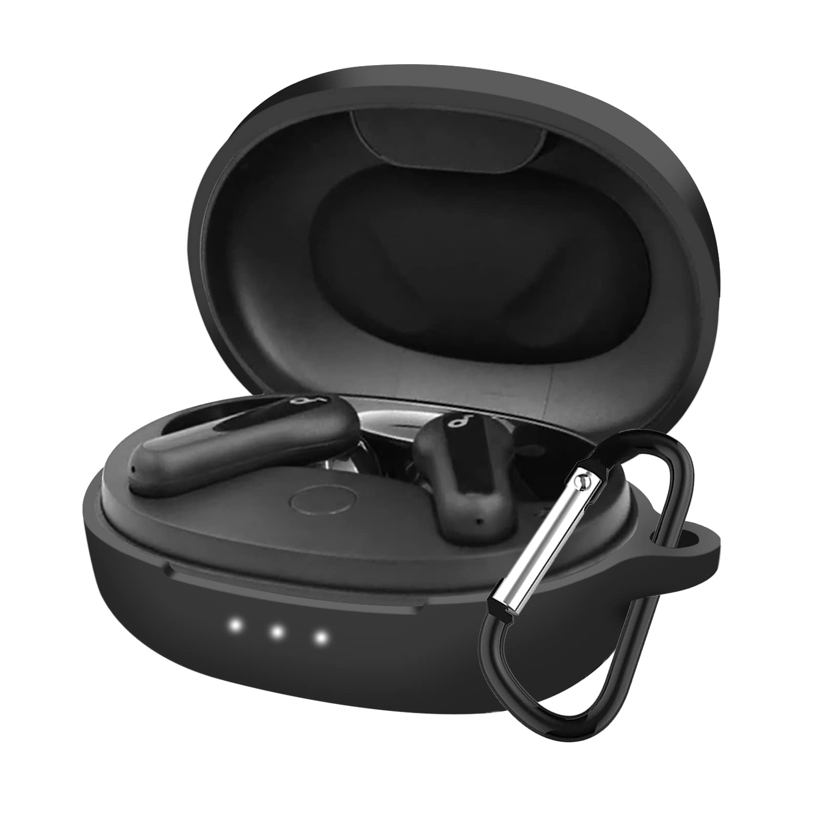 商品情報商品の説明ZIRTEX 対応 Anker Soundcore Life p2 mini ケース 液状シリコン素材 軽量 キズ防止 スリム 耐衝撃 防塵 紛失防止 柔らかい LED可視 ワイヤレス充電対応 カラビナ付き(ブラック)主な...