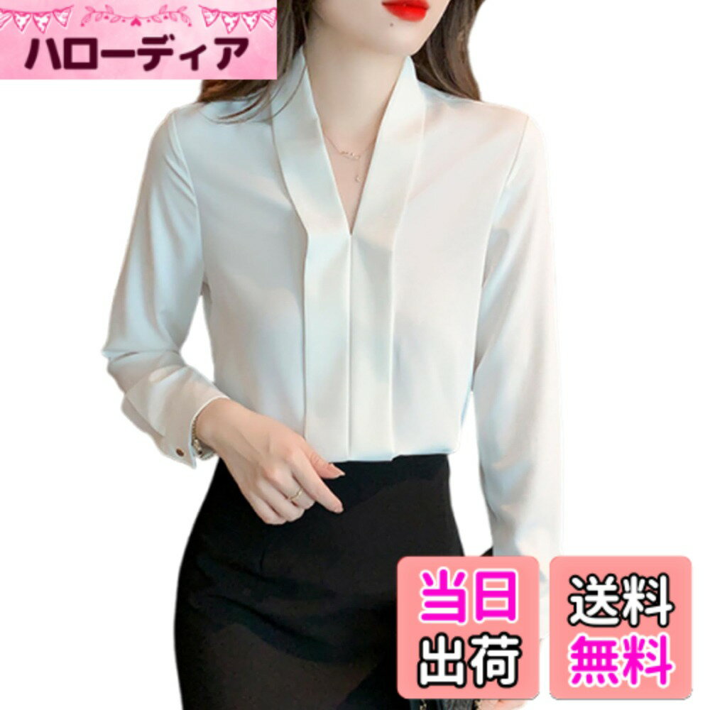 商品情報商品の説明主な仕様 【大人のオシャレ感溢れるシャツ】爽やかで大人印象を与える女性用の シフォンブラウス 登場いたします！精巧に加工されたタックが知的な魅力を演出してくれ、フェミニンな雰囲気を作り出してくれる長袖レディースシャツ。一枚...
