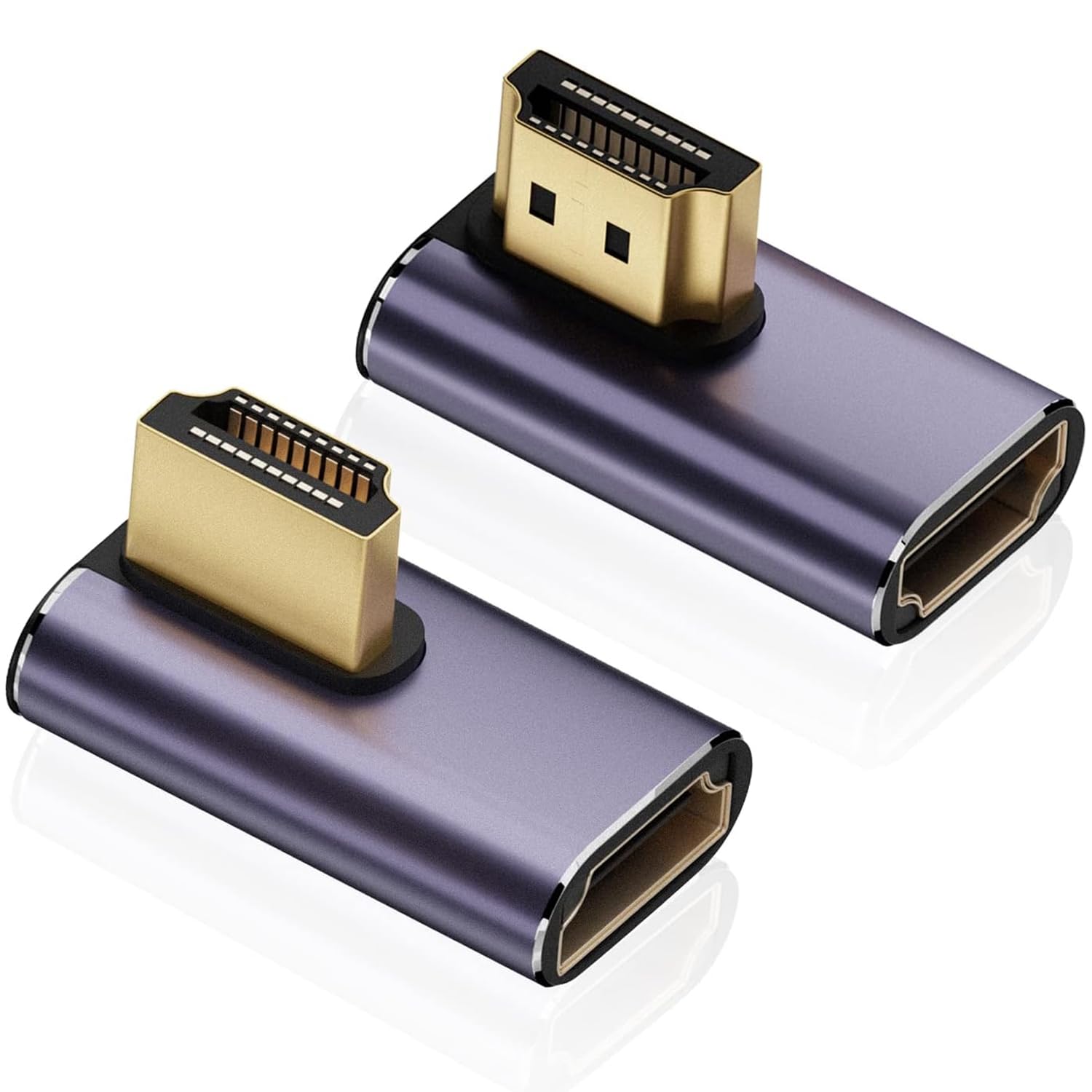 商品情報商品の説明HDMI L字コネクタ hdmi l型変換アダプタ 2個セット L字 延長アダプタ 2モデル オス-メス 48Gbps 2.1対応 8K@60Hz 4K@120Hz テレビ HDR フルHD主な仕様 【 ダブルアングル設計...