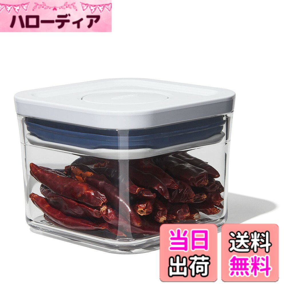 商品情報商品の説明~『OXO オクソー ポップコンテナ ( プラスチック )』~ OXO オクソー ポップコンテナは、より手軽にドライフードを保存するためにデザインされた密閉容器。 ボタンを押すだけで簡単に開閉できるフタが外からの湿気を防ぎ...