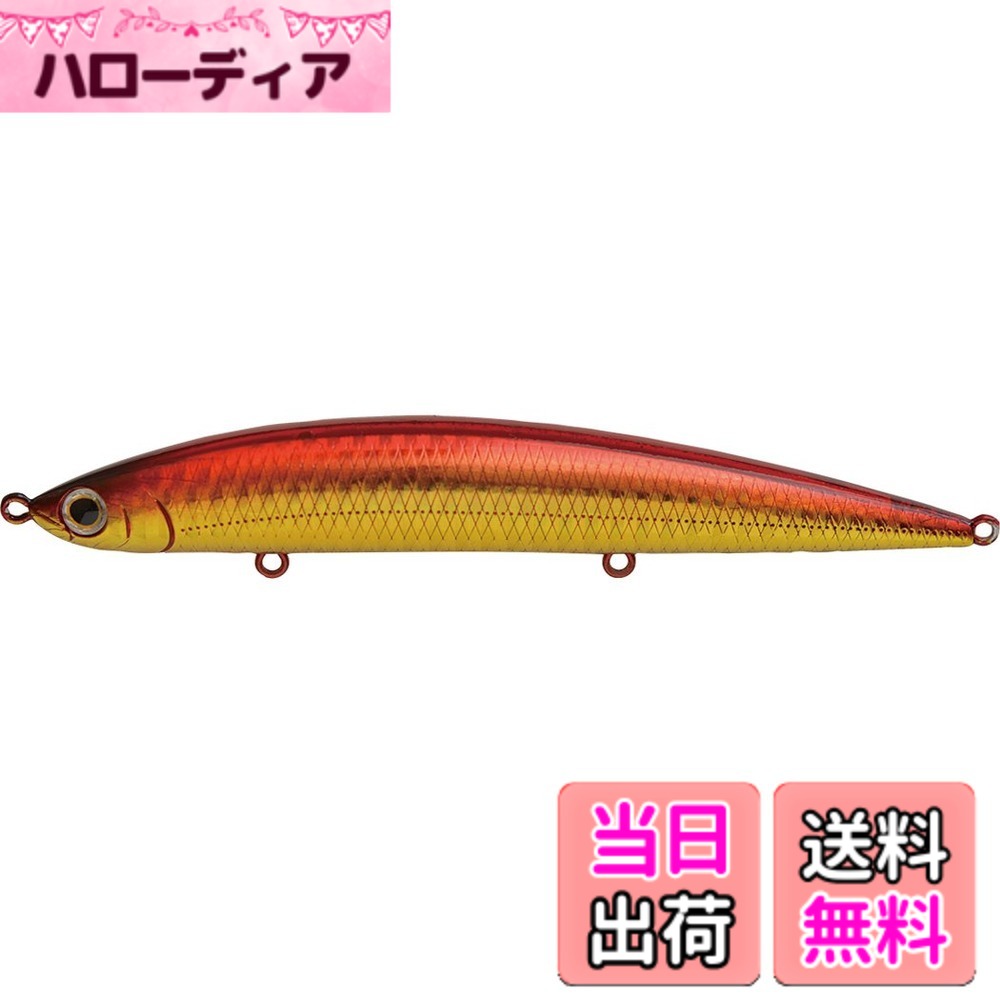 商品情報商品の説明ミノーの原点にして頂点 サーフや磯など、向かい風の影響を受けるような悪条件下でも常に安定した最高飛距離を出せるように設計。 アスリート譲りのアクション＆安定性でシーバスはもちろん、フラットフィッシュや海のトラウトゲームにも...