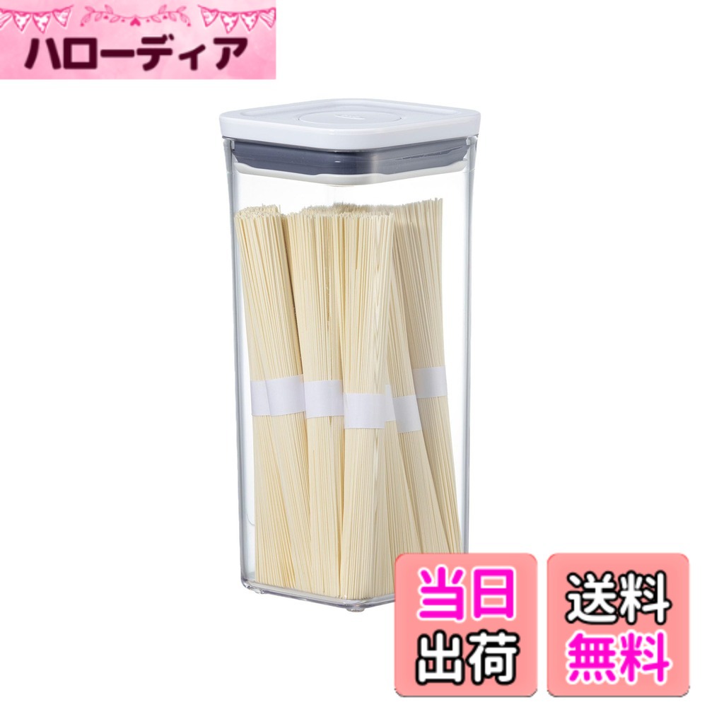 商品情報商品の説明~『OXO オクソー ポップコンテナ ( プラスチック )』~ OXO オクソー ポップコンテナは、より手軽にドライフードを保存するためにデザインされた密閉容器。 ボタンを押すだけで簡単に開閉できるフタが外からの湿気を防ぎ...