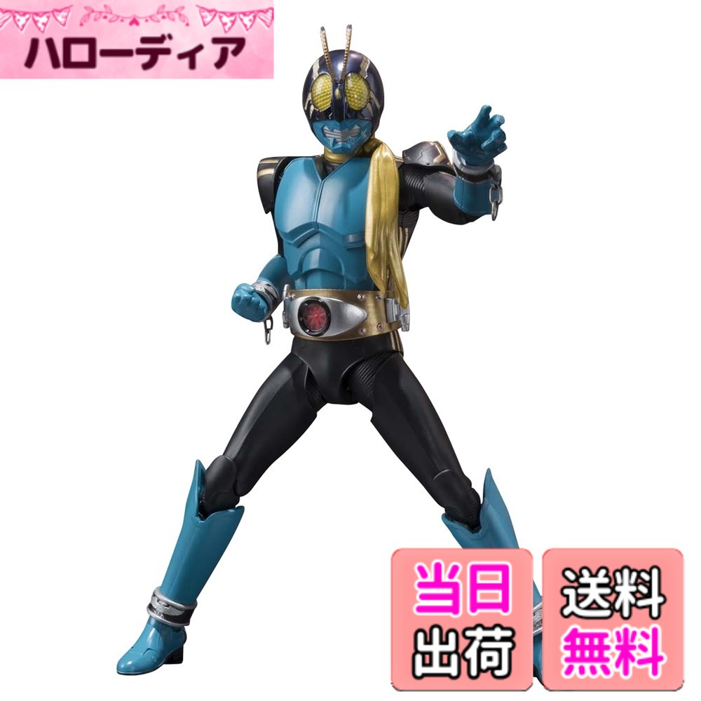 商品情報商品の説明1号、2号を倒した男!仮面ライダー3号がS.H.フィギュアーツに降臨!! 映画「スーパーヒーロー大戦GP 仮面ライダー3号」で活躍した仮面ライダー3号がS.H.フィギュアーツに登場! ダークトーンのボディや、淡い緑色のボデ...