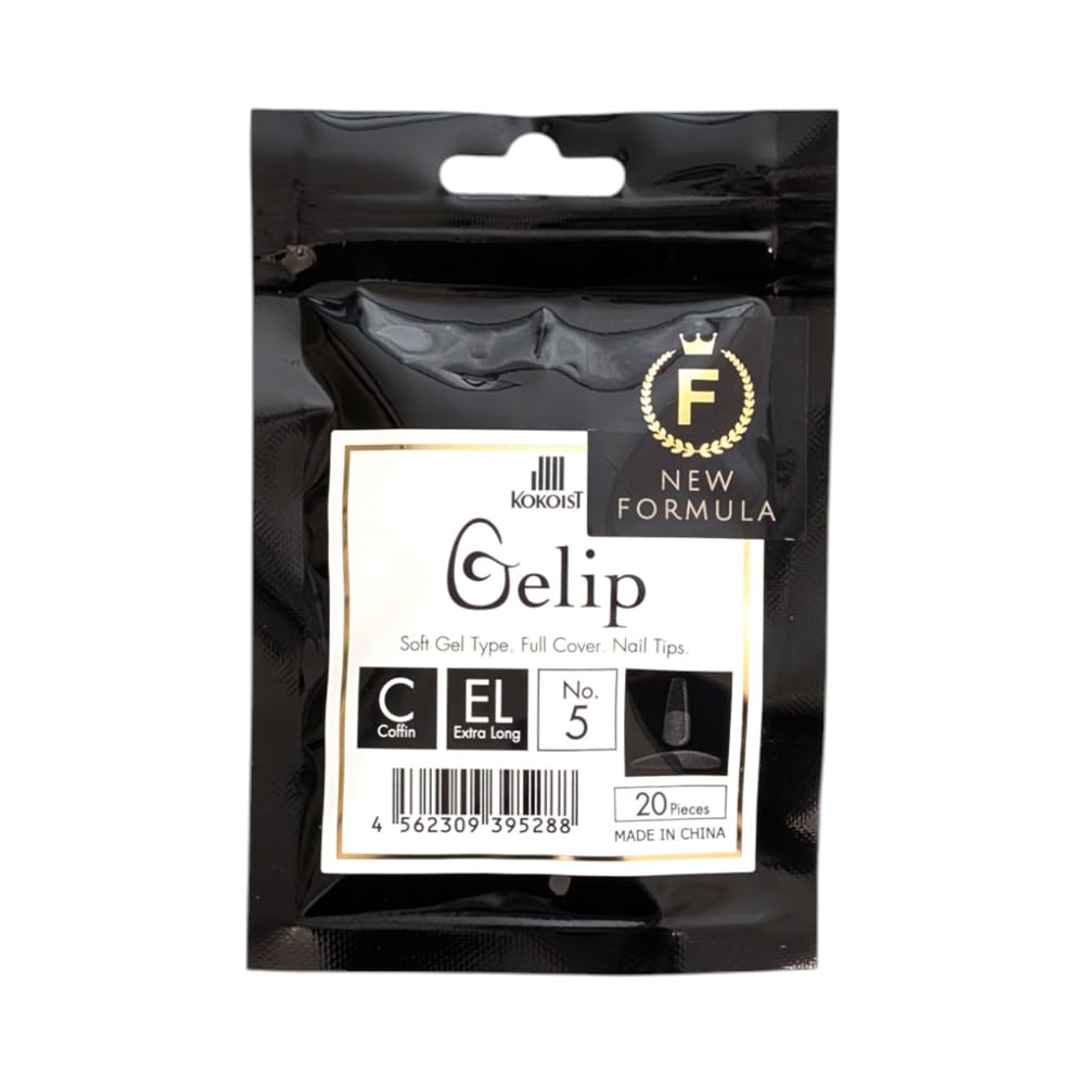 商品情報商品の説明商品紹介 大好評のGelipがリニューアル！ 装着感を感じさせないフィット感。 ソフトジェルのみでも装着が可能！ ＜バージョンアップPOINT＞ 1.番号の位置変更。ネイルベット部分にすりガラス状に記載。ジェルを塗布すると...
