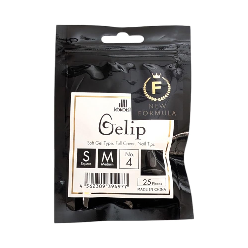 商品情報商品の説明商品紹介 大好評のGelipがリニューアル！ 装着感を感じさせないフィット感。 ソフトジェルのみでも装着が可能！ ＜バージョンアップPOINT＞ 1.番号の位置変更。ネイルベット部分にすりガラス状に記載。ジェルを塗布すると...