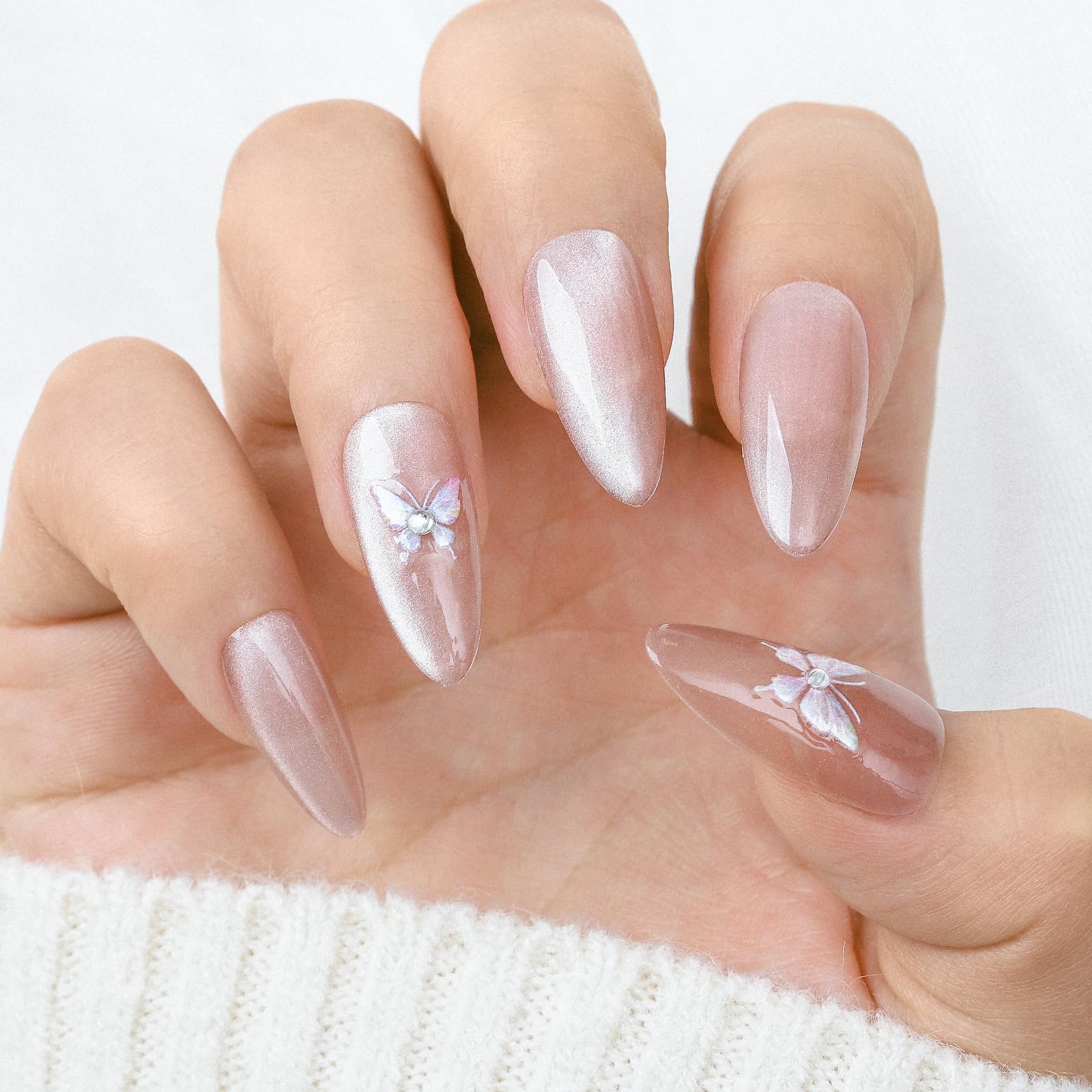 商品情報商品の説明主な仕様 素材:環境に優しく、柔軟性があり、耐久性があり、高品質のアクリル素材を使用しています。絶妙なデザイン:短いアーモンド形のつけ爪、幻想的なピンク色、キャットアイ効果のある大きなラインストーンのデザイン、ファッショナ...