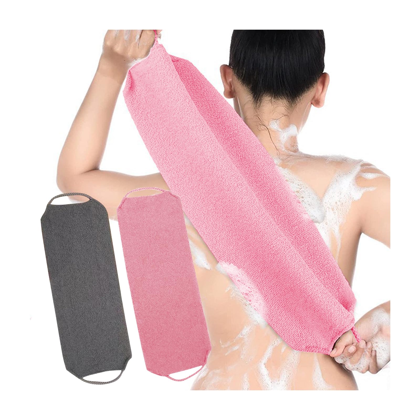 商品情報商品の説明【お得な2枚、シェアしやすい】ピンクとグレーの2点セット！シェアしやすく、家族やカップルに最適です。1つは普段使い、もう1つは予備として、いつでも清潔に保てます。 【高品質素材、肌に優しく快適】高密度ナイロンとポリエステル...