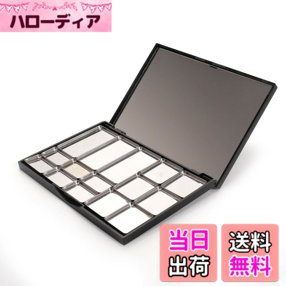 商品情報商品の説明仕様 [カラー]: パレット: ブラック ラウンドパン: シルバー [サイズ]: パレット: 15 x 10 x 1.1cm ラウンドパン直径: 6個 (31 x 19 mm) 6個 (31 x 29 mm) 3個 (31...