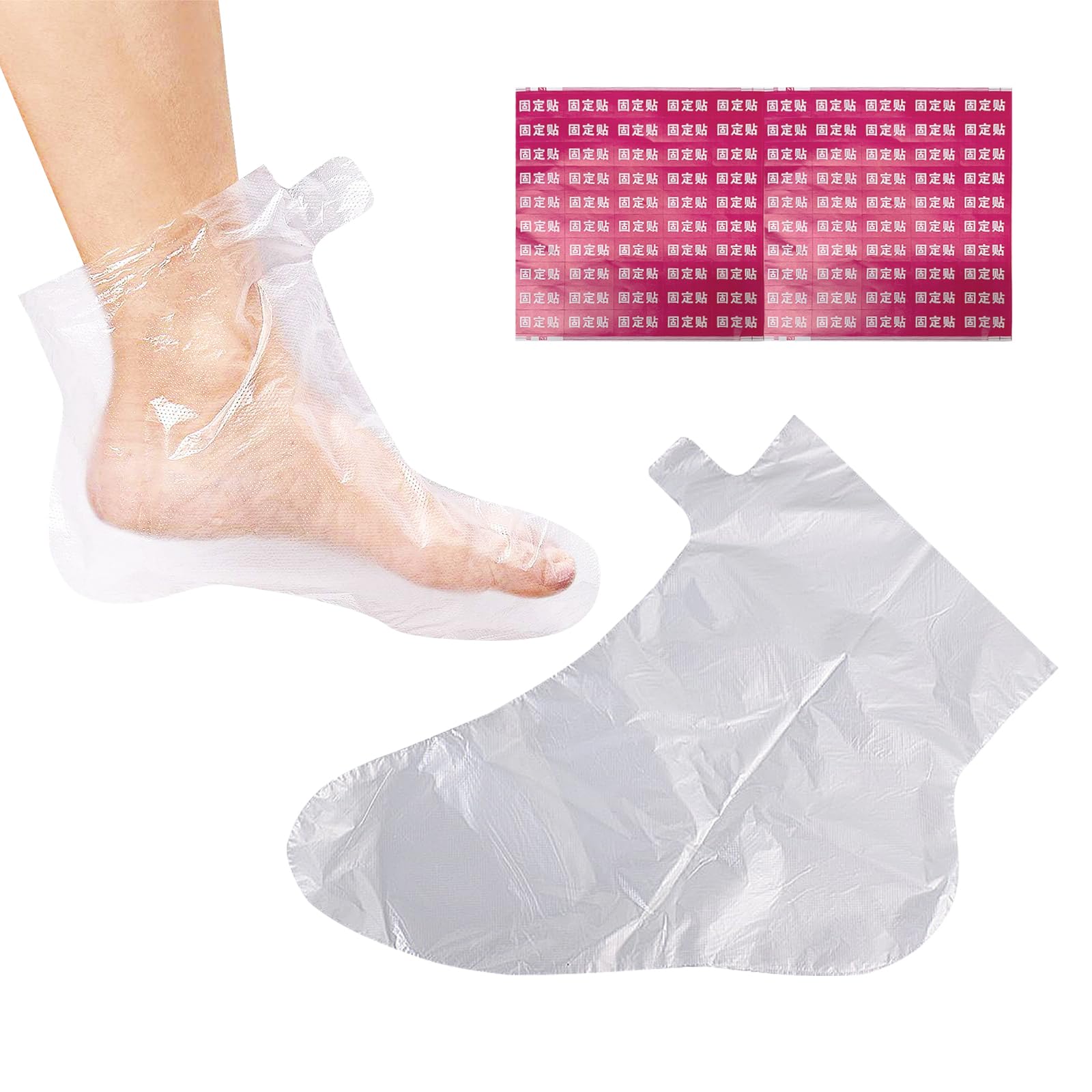 商品情報商品の説明主な仕様 【100枚入り】セットには、100枚の足カバーと100枚のシールが含まれております。足カバーを使用した後にシールで固定することで、足カバーがズレることなく快適に使用することができます。フリーサイズの設計で、男女兼...