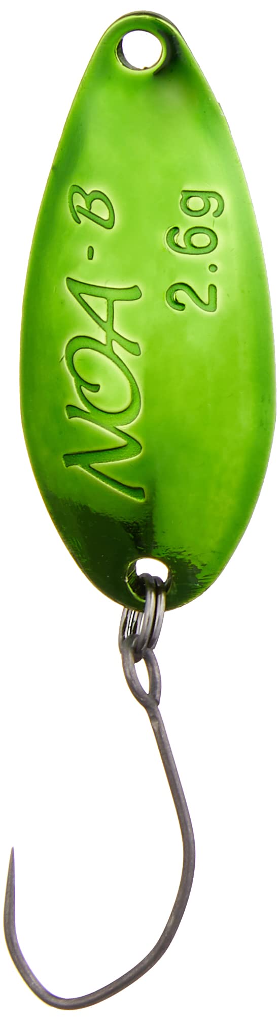 商品情報商品の説明オリジナルハニカムTフック搭載! 昨今のハイプレッシャーエリアにおいても、トラウトたちのリアクションバイトを誘発する「マルチアクション」を搭載した最終兵器!主な仕様 2.6g