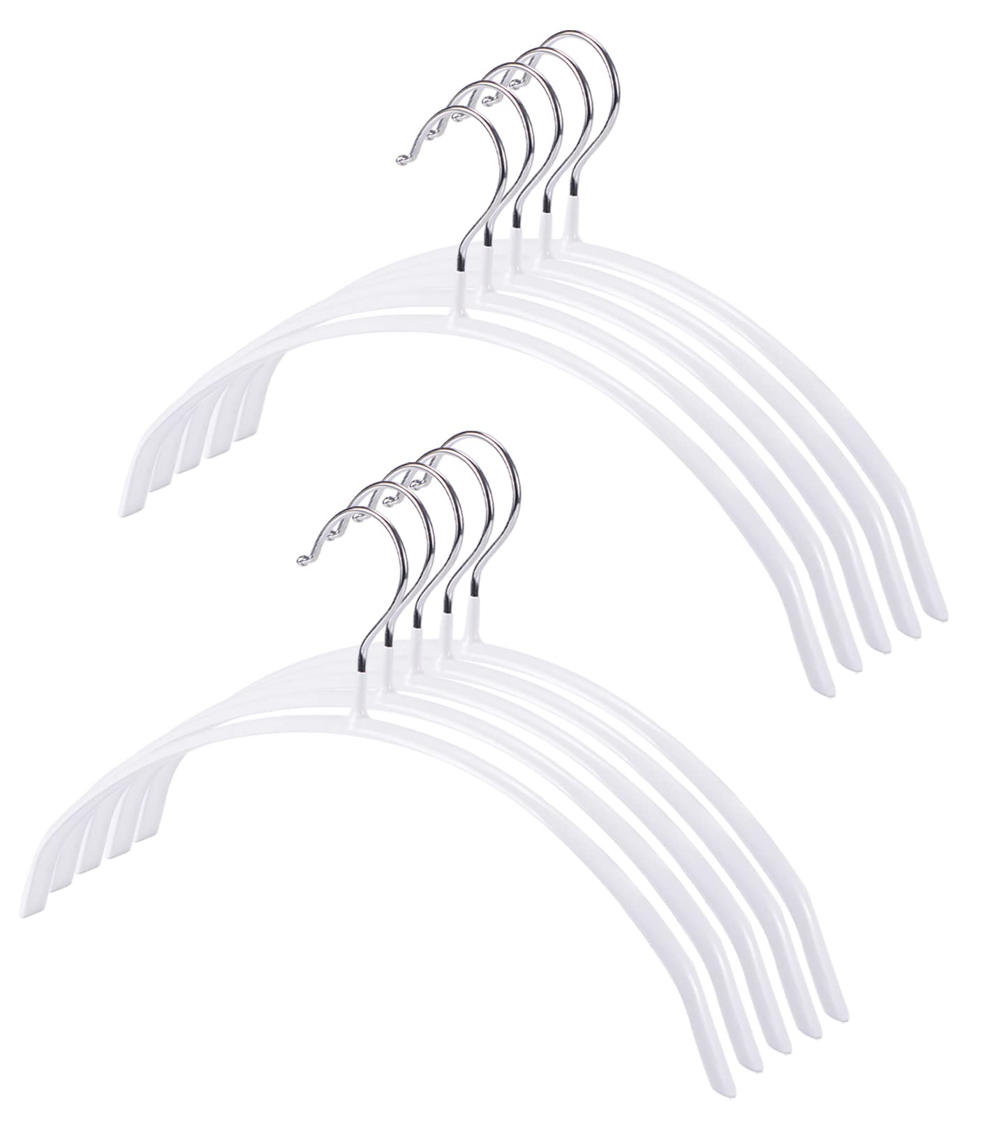 商品情報商品の説明主な仕様 【滑りにくいビニールコーティングのスリムなスチールハンガー】スチール素材にビニールコーティングが施してあり、スルスル滑る生地もしっかりホールドしてくれる頼もしい滑らないハンガーです。【緩やかなカーブが肩のラインに...