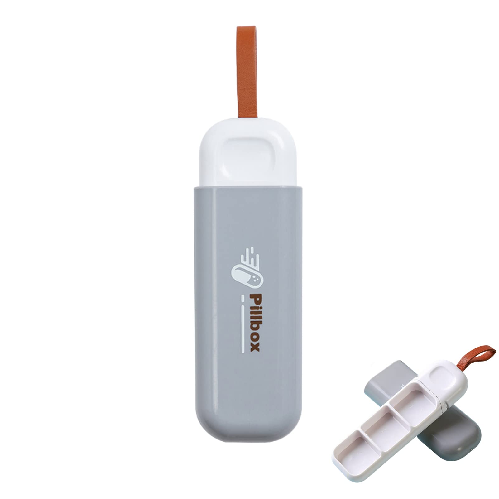 商品情報商品の説明ピルケース 薬ケース 1日3回 携帯用 レザーチェーン 持ち運び便利 飲み忘れ防止 錠剤 常備薬 薬入れ サプリメントケース ガムケース 小物入れ 収納 コンパクト 軽量 出張 旅行 (グレー)主な仕様 【材質】高品質なA...