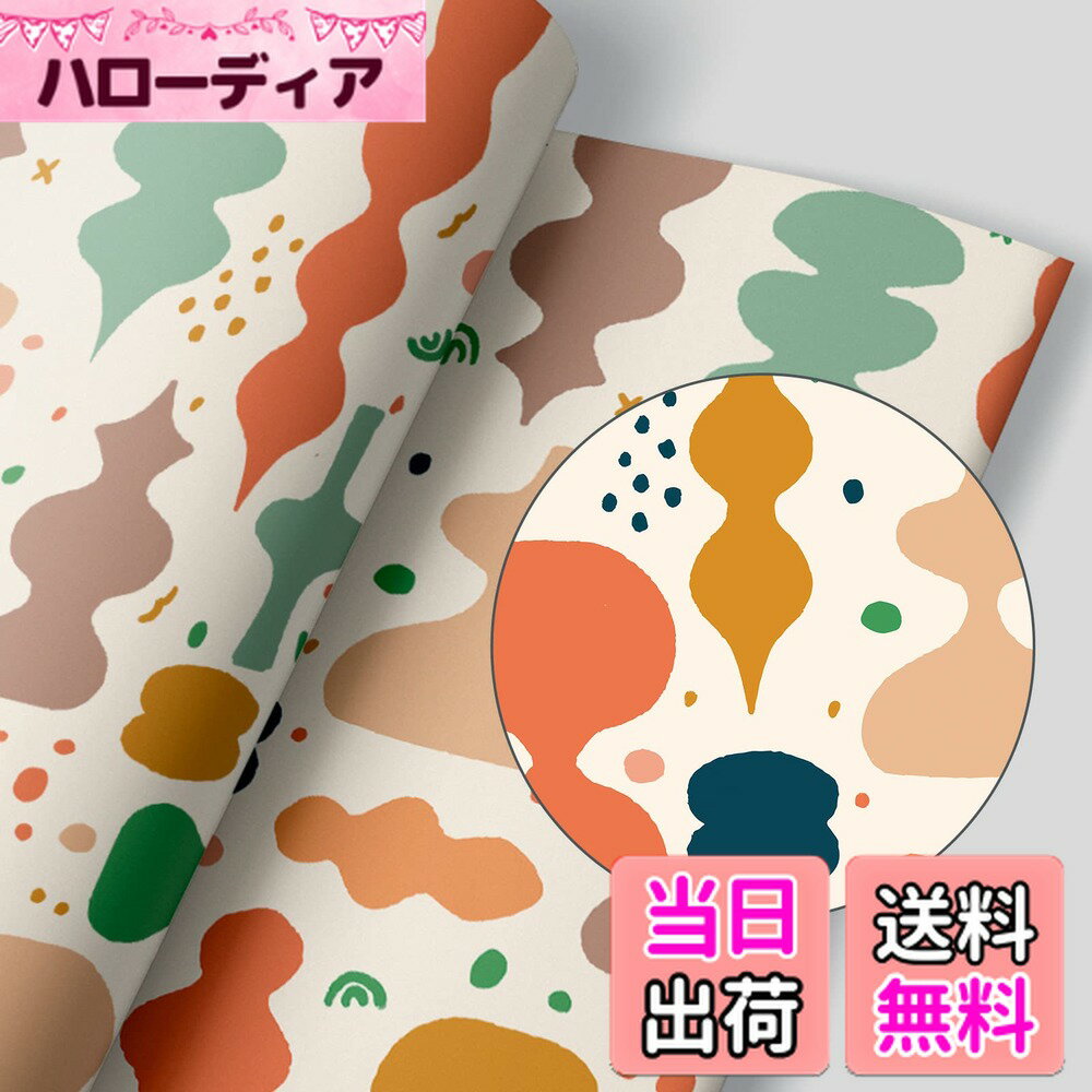 商品情報商品の説明主な仕様 材質：PVC；　サイズ：（約）44cm×1000cm；　厚さ：（約）0.22mm。防水リメイクシート：防水性に優れ、お手入れも簡単、汚れたら濡れタオルなどで拭くだけでキレイになります。油跳ねのキッチンもお気軽にお...