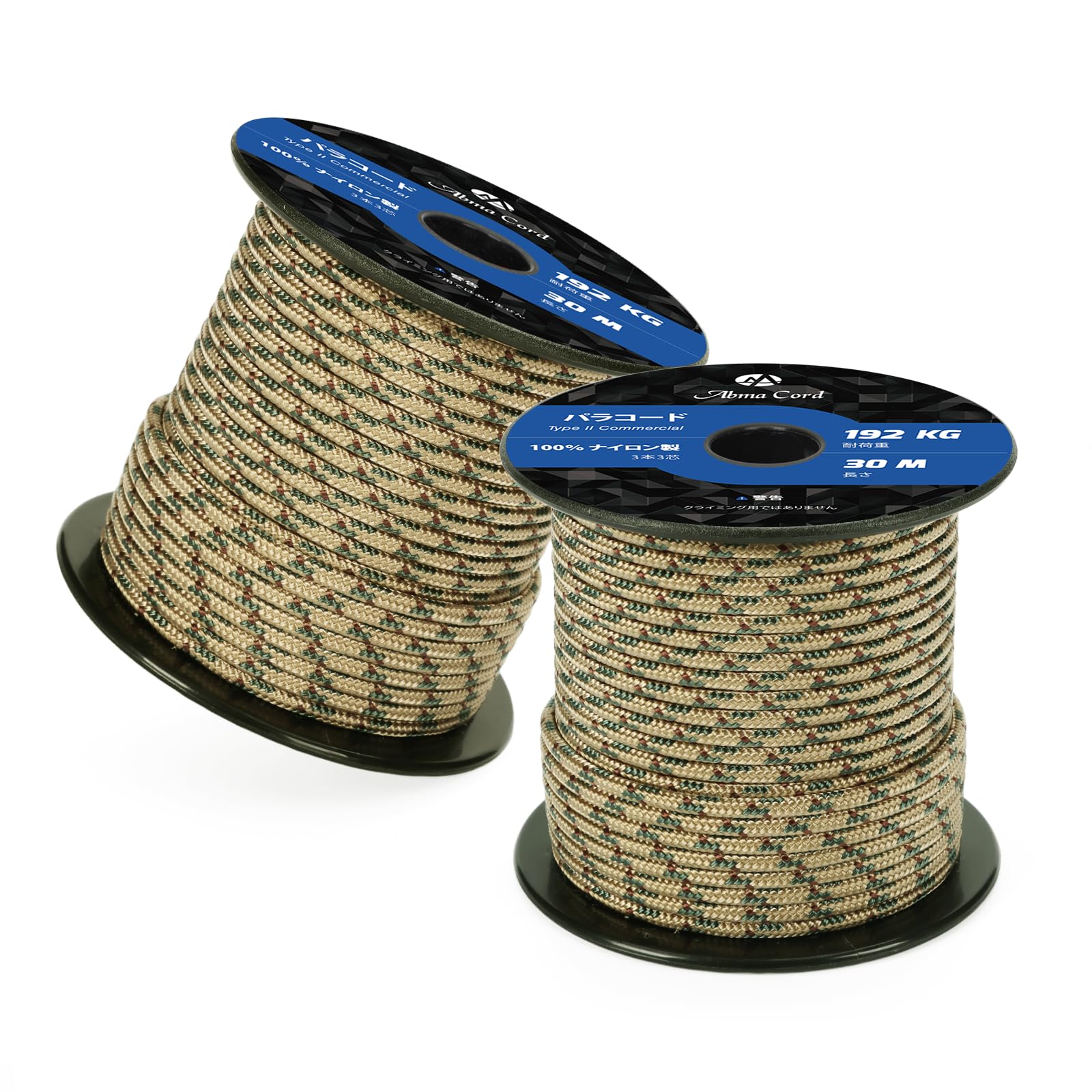 商品情報商品の説明パラコード 3mm 3芯 耐荷重192kg 30m 100%ナイロン。主な仕様 直径 - 約3mmbr長さ - 30m (100 feet)耐荷重 - 192kg (425 lbs)ロープ表地 - 16打ち内芯 - 3芯b...