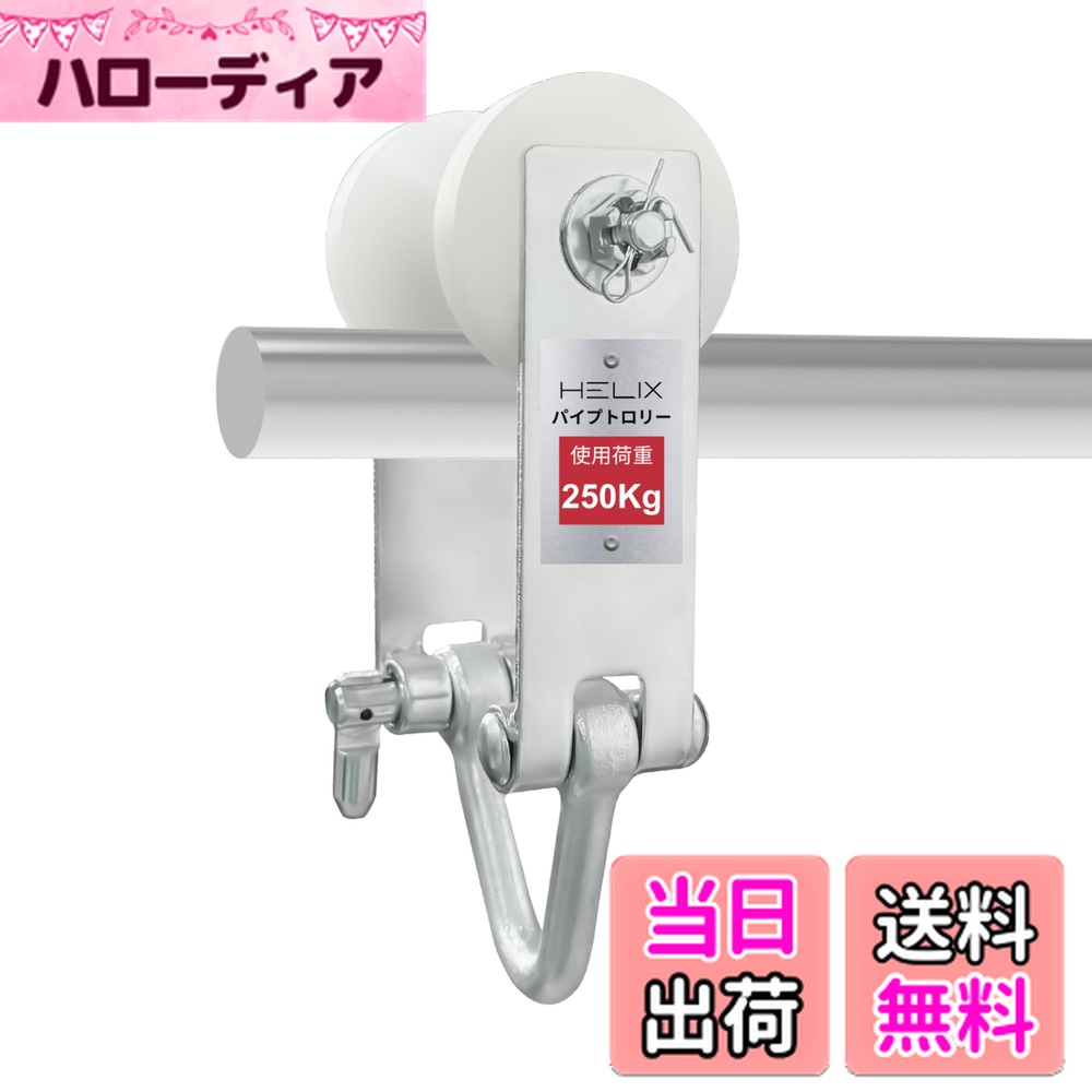 商品情報商品の説明主な仕様 ■高品質 CE認証　■定格荷重: 250kg ■適合支柱パイプ：35-60mmbr■本体重量：0.65kg ■安全係数:4br■PL保険加入商品