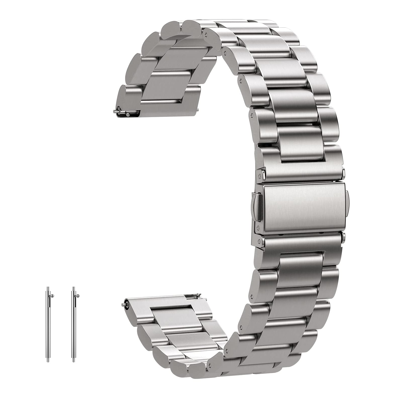 商品情報商品の説明主な仕様 【広範な交換性】:弊社の製品は幅24mmのバンドであるから、購入する前に必ず時計のラグ幅をご確認ください。【高品質時計ベルト】GOHHME時計バンドは、高品質の304ステンレススチール、ハイテク表面で作られ、頑丈...