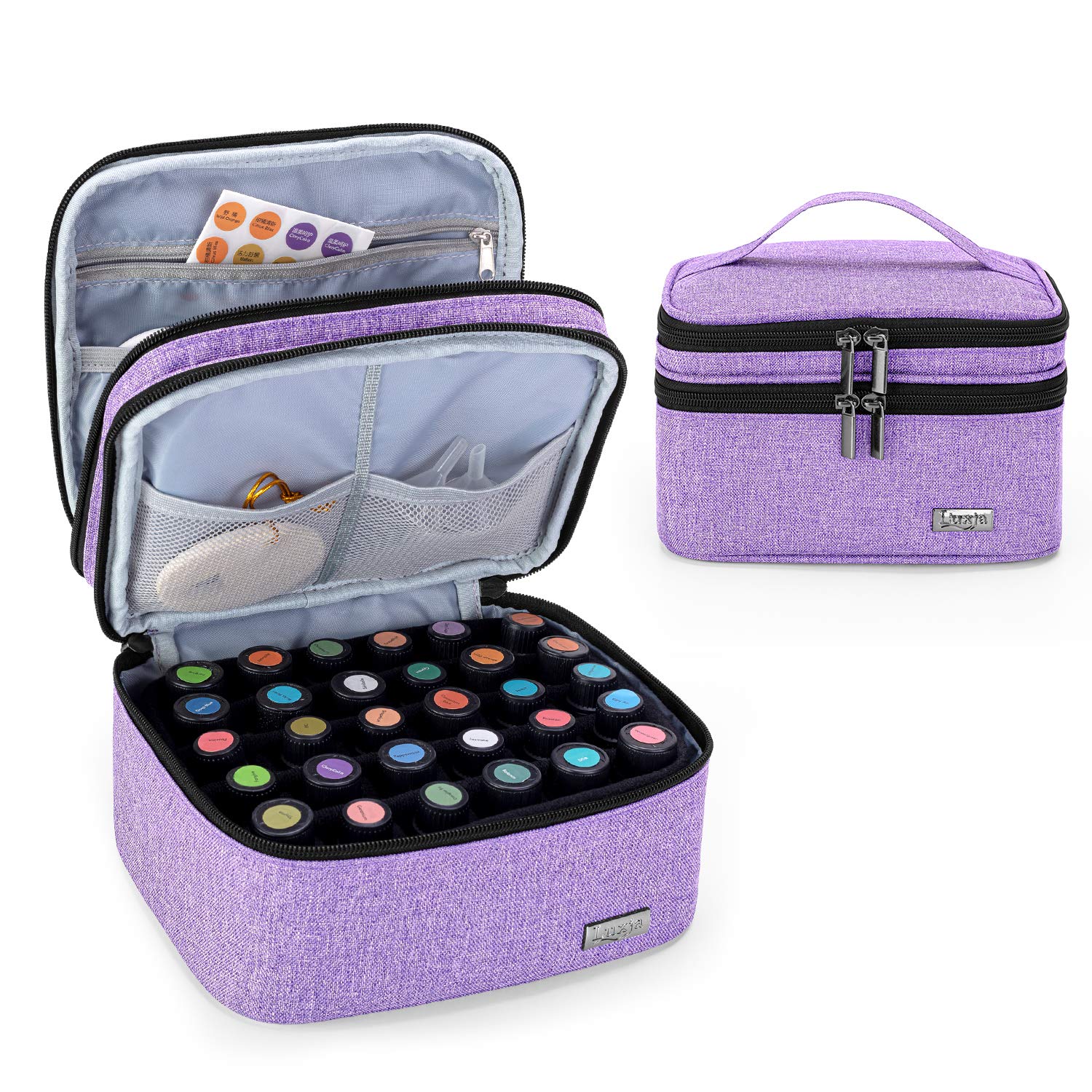 商品情報商品の説明主な仕様 ケースのみの販売です。アロマテラピーに必要なエッセンシャルオイル、スポイトや、かくはん棒などが収納できる二層デザインのアロマオイルケースです。丈夫なナイロン製で、クッション性があるため、エッセンシャルオイルのボト...