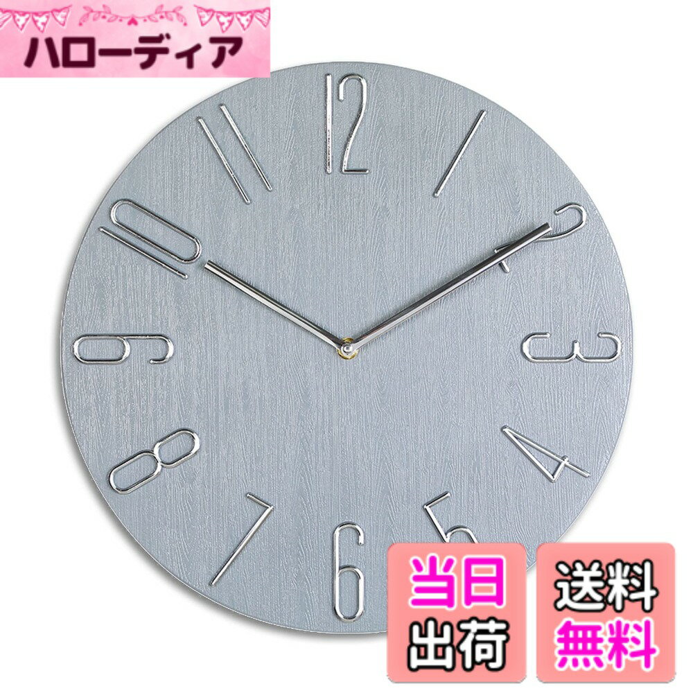 商品情報商品の説明主な仕様 【仕様】本体サイズ：(約)高さ30x幅30x奥行き3m（12インチ）。本体重量：(約)900g。 材質：ABS(プラチック文字盤、木製ではありません)。電池：単三炭素電池(AA)1本使用(別売) 。【静音タイプ】...