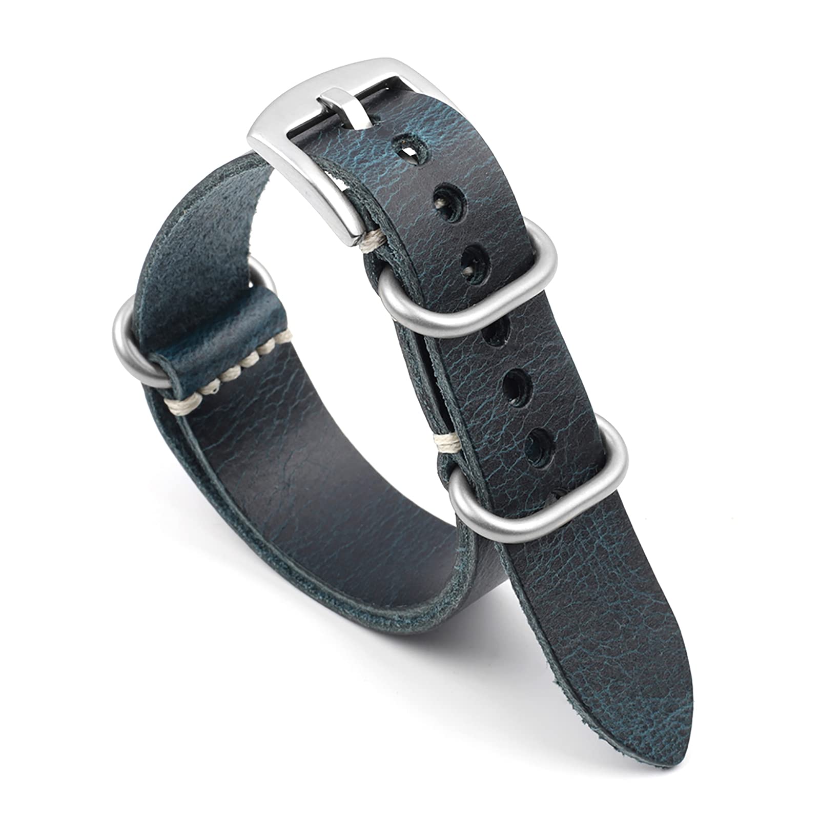 商品情報商品の説明主な仕様 【素材】天然の牛革である各ストラップには、スエード調で優しい肌触り、革愛好家のための最初の選択肢として、独自の質感があります。【Nato Watch Strap】Nato styleレザーストラップ、時計のストラ...