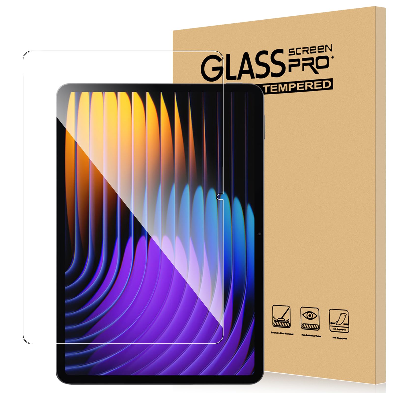 商品情報商品の説明主な仕様 【対応機種】For Xiaomi Pad 7/7 Pro。発注時に型番が正しいかどうかをきちんとチェックし、発注ミスや無用な迷惑をかけないようにお願いします。【高硬度9H ・飛散防止】日本旭硝子材料を使用し、沖撃...