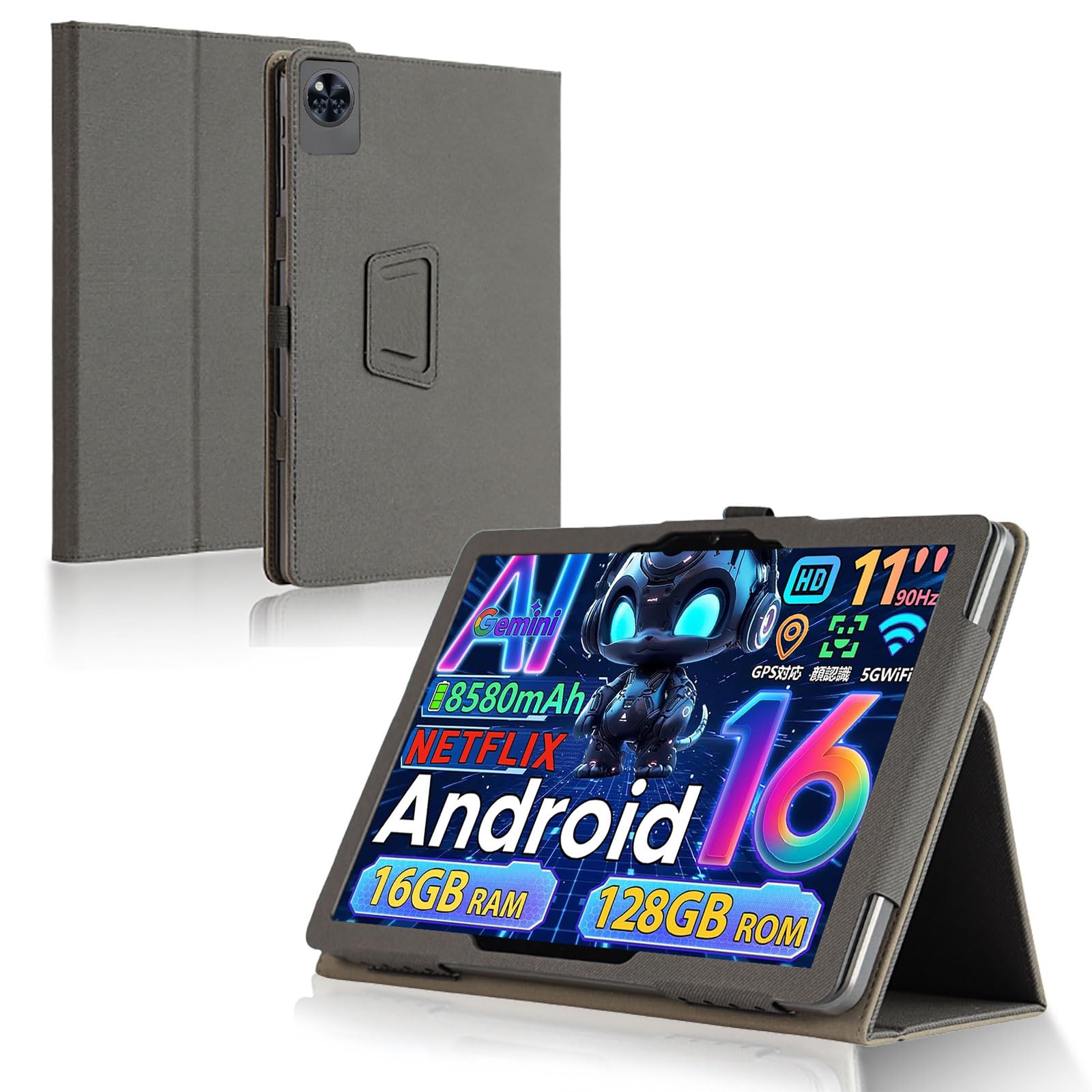 商品情報商品の説明主な仕様 【対応機種】TECLAST P50/P50CASE/P50 AI/DOOGEE U11/U11 Pro Android16 タブレット 11インチ 専用カバーです。誤発注のおそれがありますので、ご註文の際に型番を...