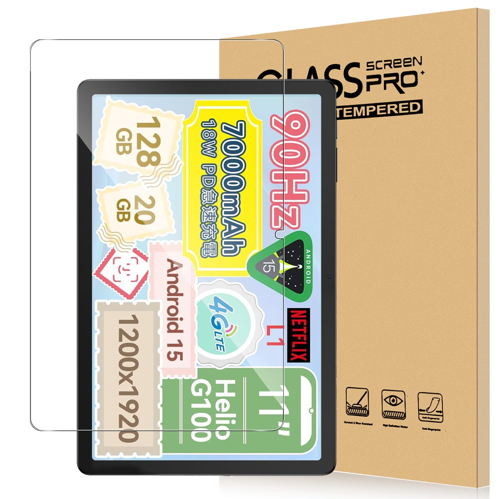 商品情報商品の説明主な仕様 【対応機種】For Alphawolf PPad2 11インチ タブレット。発注時に型番が正しいかどうかをきちんとチェックし、発注ミスや無用な迷惑をかけないようにお願いします。【高硬度9H ・飛散防止】日本旭硝子...