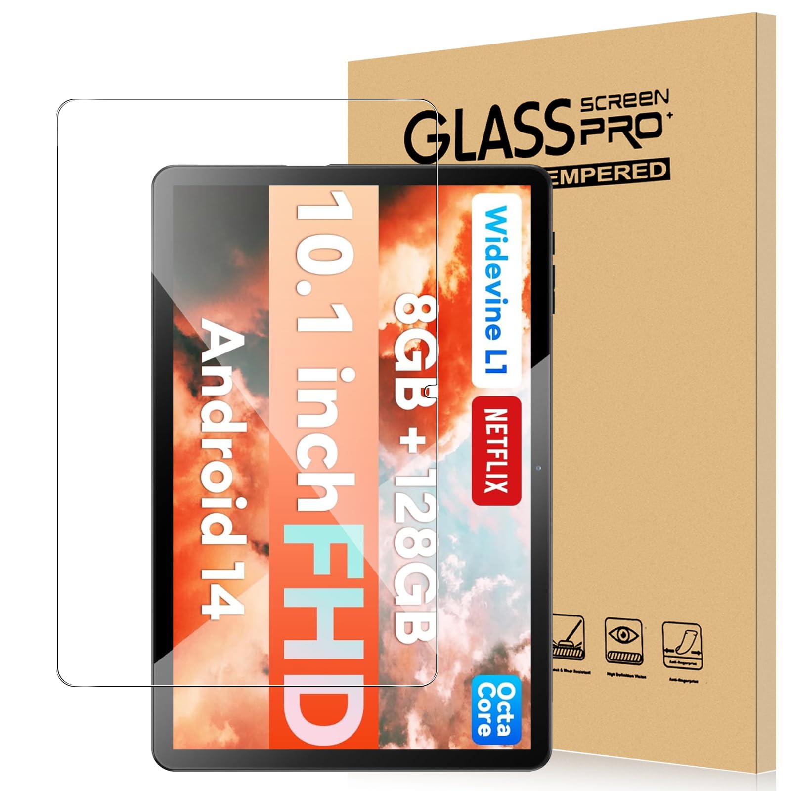 商品情報商品の説明主な仕様 【対応機種】For Alphawolf LPad1。発注時に型番が正しいかどうかをきちんとチェックし、発注ミスや無用な迷惑をかけないようにお願いします。【高硬度9H ・飛散防止】日本旭硝子材料を使用し、沖撃に強く...