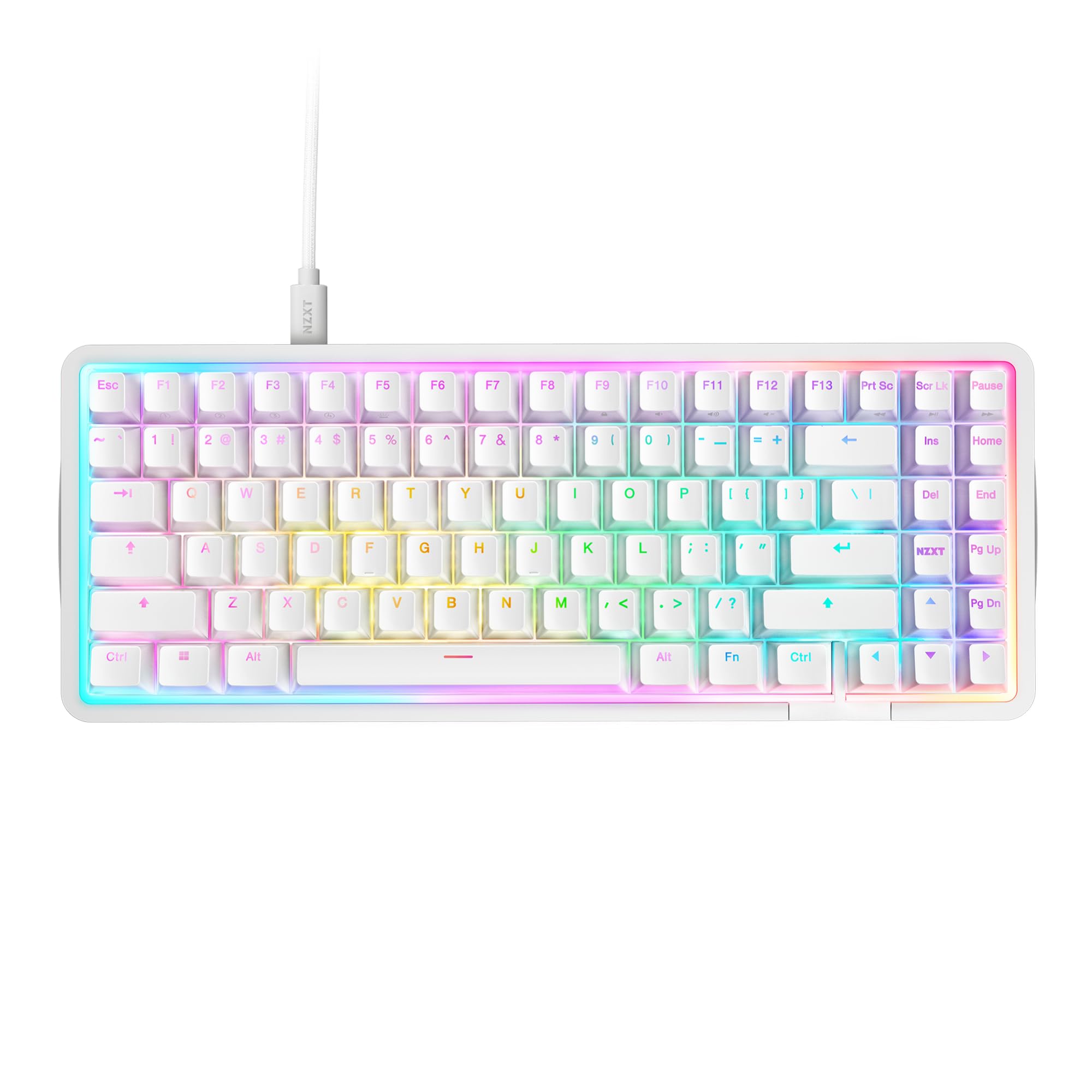 商品情報商品の説明NZXT FUNCTION ELITE MINITKL は、最先端の調整可能なマグネットスイッチを搭載したコンパクトなテンキーレスゲーミングキーボードです。最大8,000Hzのポーリングレートとラピッドトリガー機能により、...