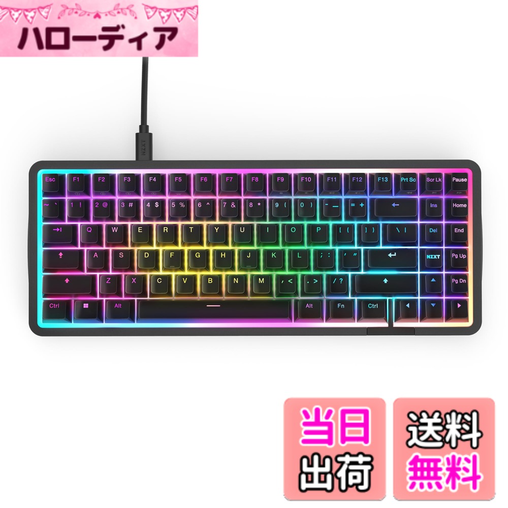 商品情報商品の説明NZXT FUNCTION ELITE MINITKL は、最先端の調整可能なマグネットスイッチを搭載したコンパクトなテンキーレスゲーミングキーボードです。最大8,000Hzのポーリングレートとラピッドトリガー機能により、...