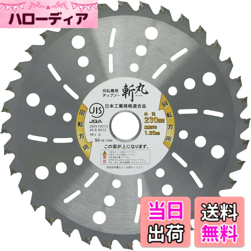 商品情報商品の説明●作業負担を軽減!メッシュタイプ ●刃先部に耐摩耗・耐衝撃用のタングステンカーバイトチップを使用し、長く使える ●4面フル研磨で切れ味アップ ●チップが飛びにくい強力埋込型 ●JIS規格適合品主な仕様 ●一般草刈・畦刈用●...