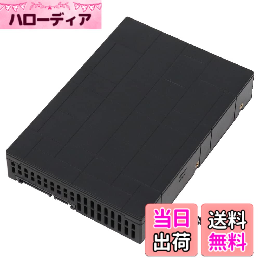 商品情報商品の説明■1台の2.5インチSATA SSD/HDDをコネクタ位置互換の3.5インチSATAデバイスに変換します。 ■3.5インチHDDと同一のサイズ/ネジ穴位置/SATAコネクタ位置のため、リムーバブルラックなどへの取り付けもで...