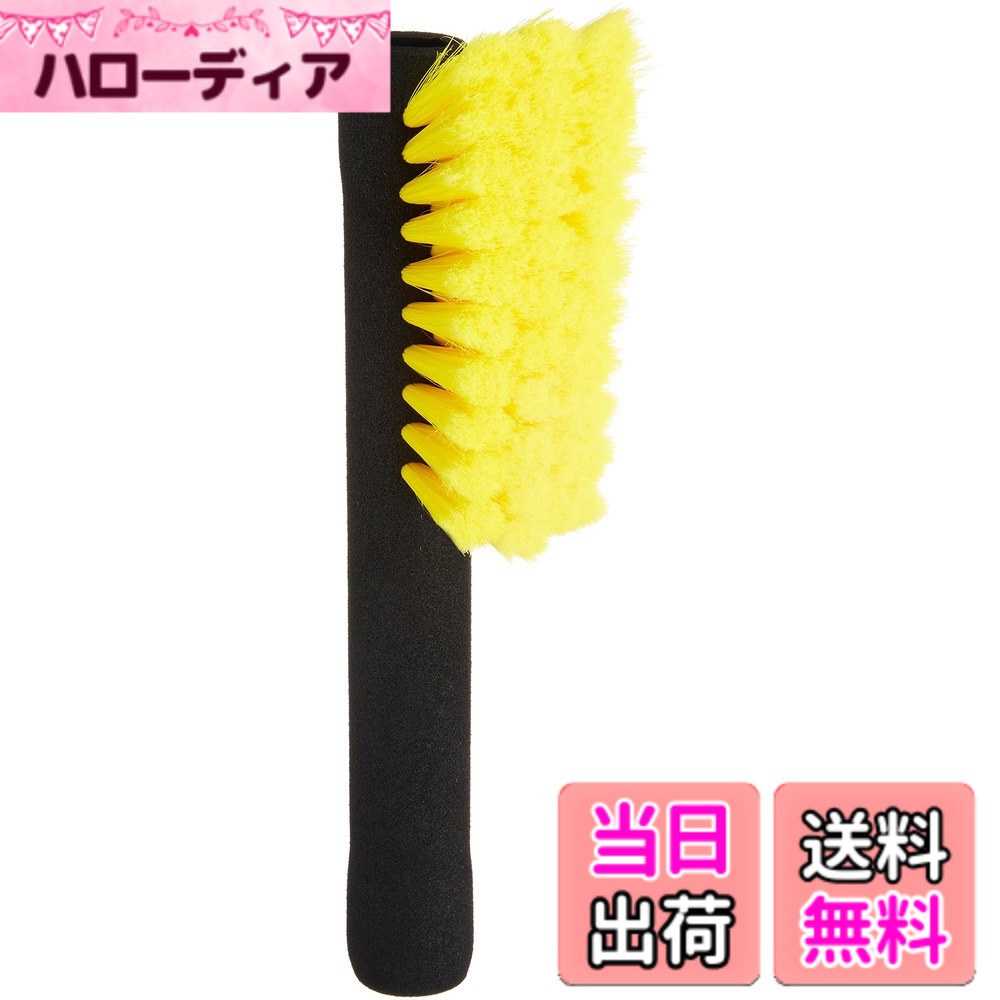 商品情報商品の説明ホイール表面のクリア塗装を傷つけず、ボディ塗装用に準じた毛の柔らかさと強い洗浄力のホイール専用ブラシ ホイールの隙間洗浄に適した独自の形状を施し、従来のブラシでは入り込めなかった部分にもブラシ毛先が届きやすい先端形状。 植...
