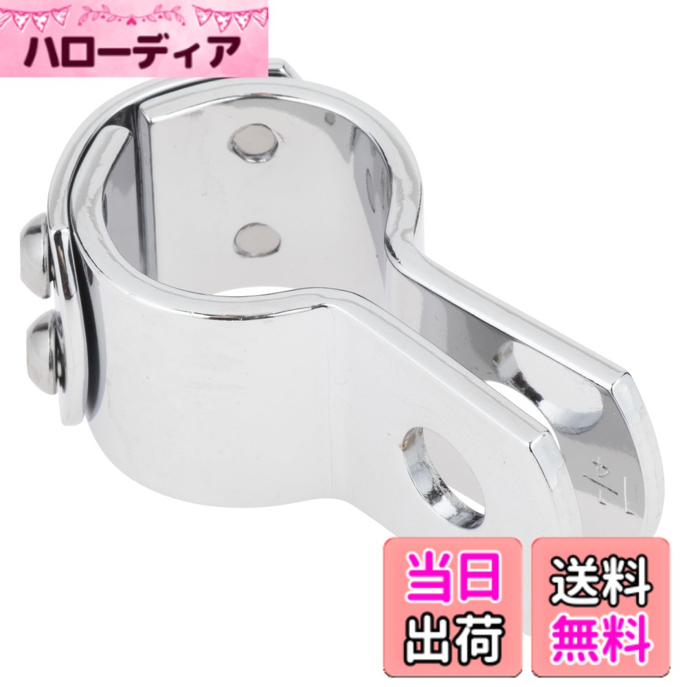 商品情報商品の説明商品の説明 このキジマ製バイク用クランプは、パイプ部分にクランプしランプなどを装着するための3ピースセットです。対応するパイプサイズは1-1/4インチ（31.8mm）で、取付ボルト穴は13mm（1/2インチボルト用）です。...