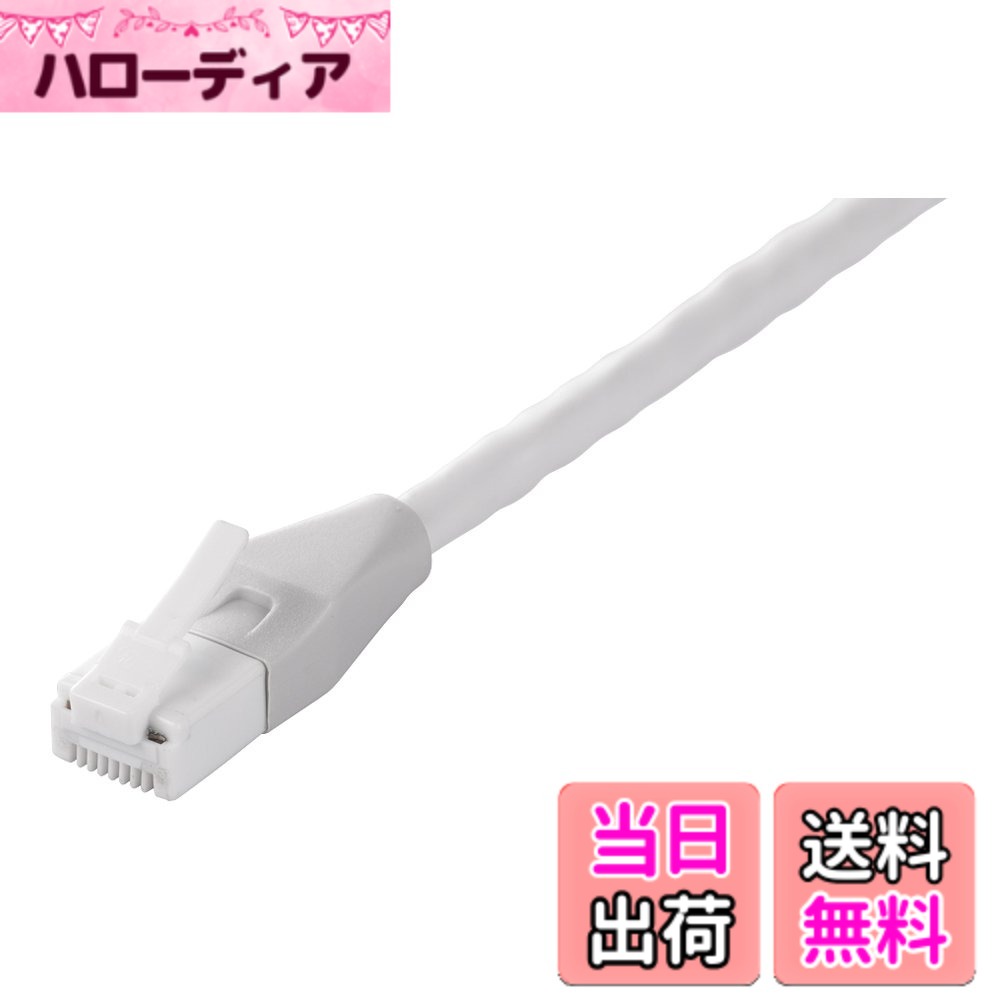 商品情報商品の説明●180度曲げても折れない「新素材」のツメを採用(特許出願中)●抜き挿しがしやすく持ちやすいコネクターデザイン■対応機器:ADSLモデム、CATVモデム、FTTH(超高速光インターネット)、デジタルテレビ、レコーダー(RJ...
