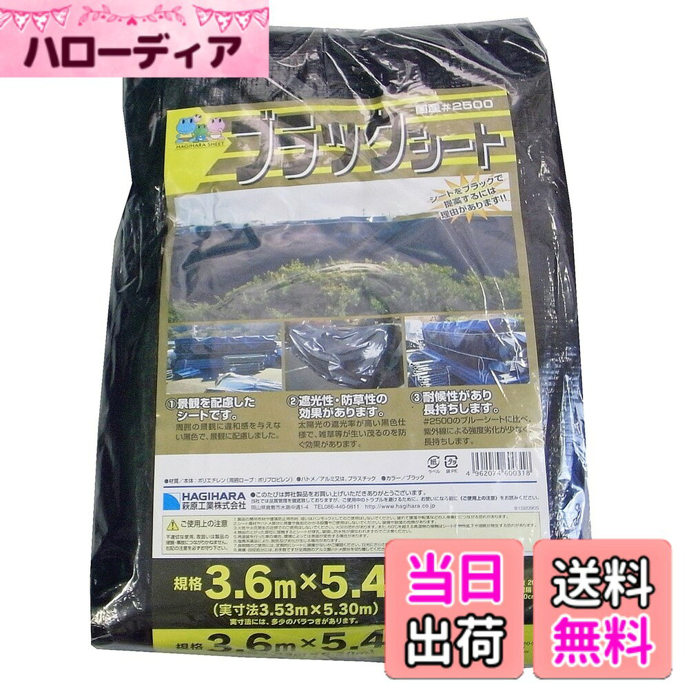 商品情報商品の説明遮光性と耐候性を有した国産の2500番ブラックシート 【用途】 防草、雑草対策・夏場などの紫外線対策 【特徴】 ・耐候性があり長持ちし景観にも配慮したシート主な仕様 サイズ:約3.53x5.30mbrカラー:ブラック遮光率...