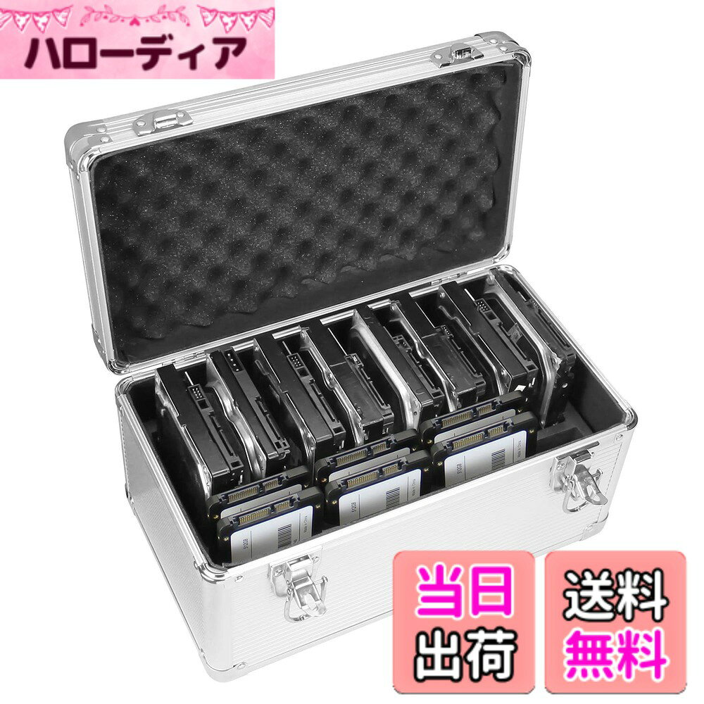 商品情報商品の説明主な仕様 3.5インチ HDD ケースにスペアハードディスクを保管して整理します。このHDD収納ボックスをオフィスや棚に置いて、貴重な多種類の複数ハードディスクを収納可能なハードディスクケースです。あなたのハードディスクを...
