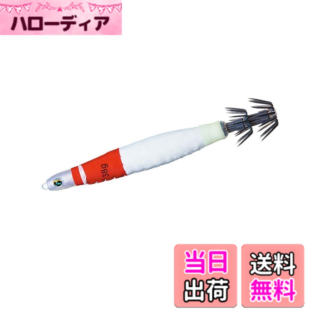 商品情報商品の説明水平フォール+小粒ボディー+SaqSasカンナ。新基準イカメタルスッテ。主な仕様 カラー:赤白サイズ:56g (15号)センターバランスによりイカを乗せやすい水平フォールを実現。乗りに差が付くコンパクトボディー(従来比約5...