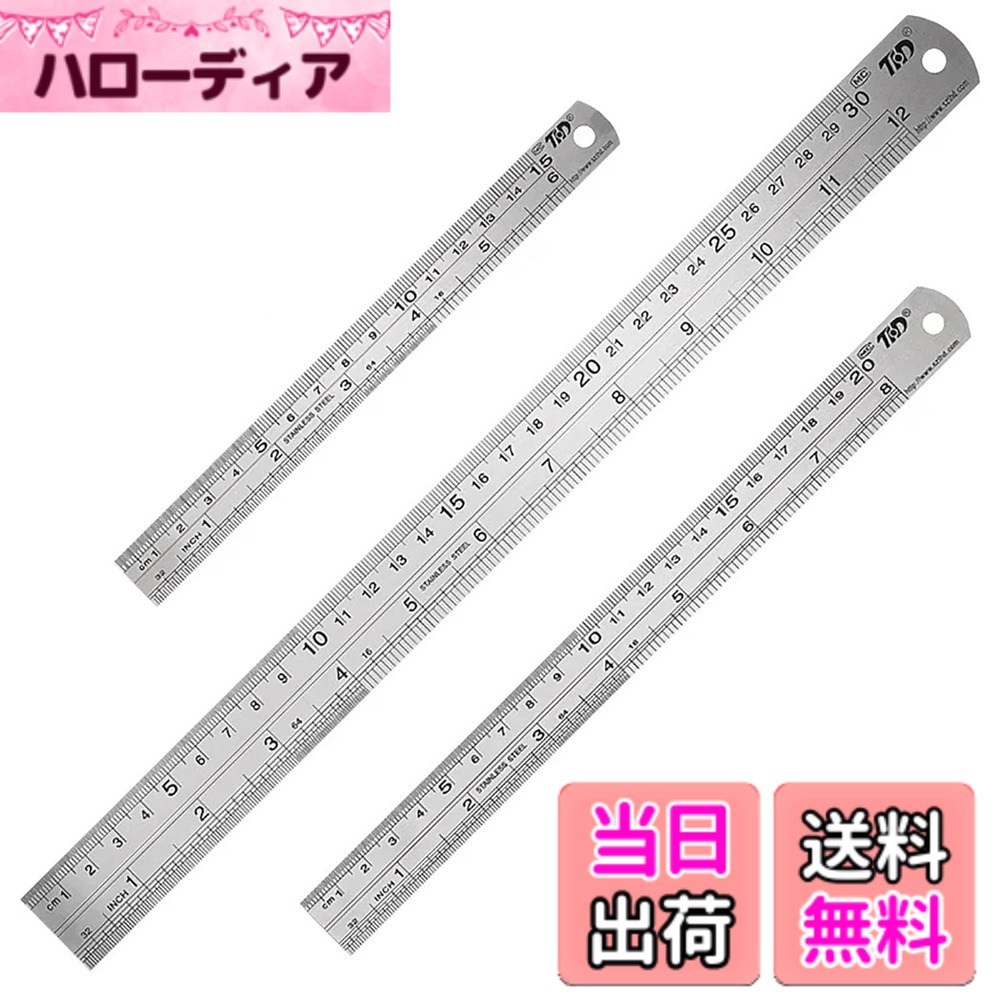 商品情報 商品の説明 主な仕様 適用大工仕事、建築化、エンジニアリング、とオフィスなど使用ステンレス加厚さ(センチメートル・インチ）両面製 直定規シリーズ長さの許容差:+-0.15mmbr目盛サイズ：30CM/12inch 幅26MM 厚さ...