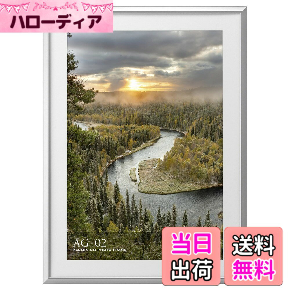 商品情報商品の説明展示会等に最適なシンプルでシャープな印象のアルミ額縁 直線的でシャープな印象のアルミ製額縁です。シンプルでモダンなイメージは展示会をはじめフォーマルな用途に最適です。 Vカットの中抜き加工より、額に奥行き感を与え、作品をよ...
