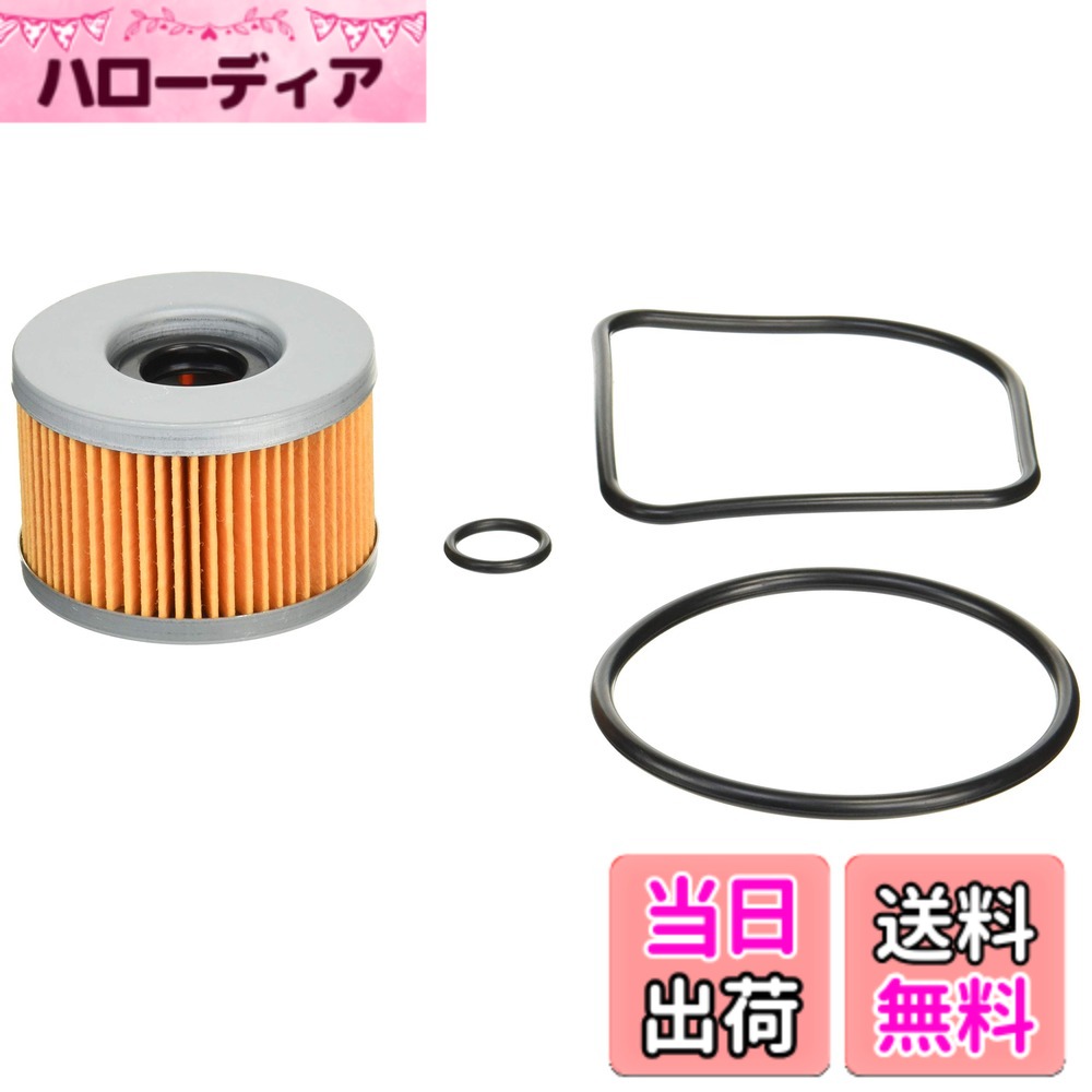 商品情報 商品の説明 オイル交換時の必需品。フィルターの交換は約6000kmに1度、またはオイル交換2回に1度が目安です。 主な仕様 適合車種:【ホンダ】CBR250RR | VTR250(FI車含む) | ホーネット250 | マグナ25...