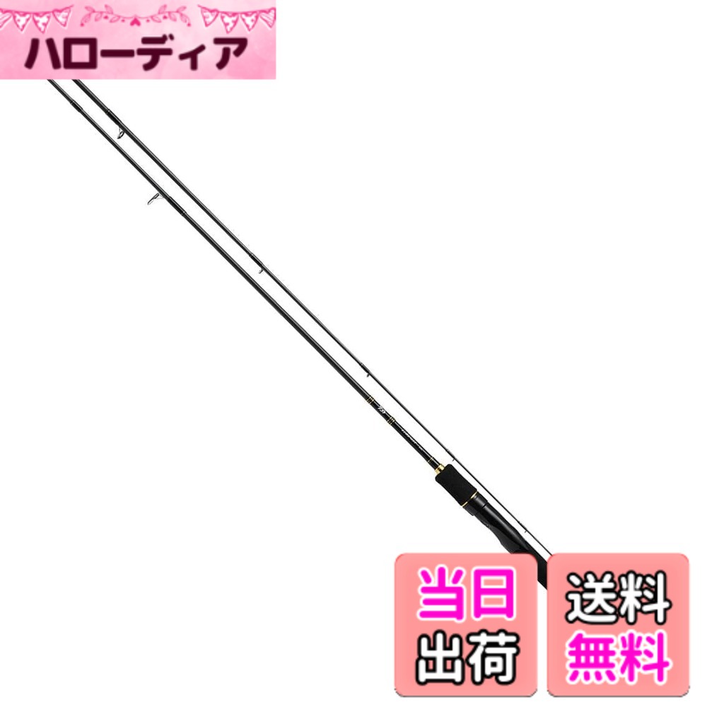 商品情報商品の説明-主な仕様 全長(m)：1.68 / 継数(本)：2 / 仕舞寸法(cm)：88 / 標準自重(g)：96br先径/元径(mm)：1.3/6.0br対応ルアー重量(g)：1-6br適合ライン ナイロン(lb.)：2-6br...
