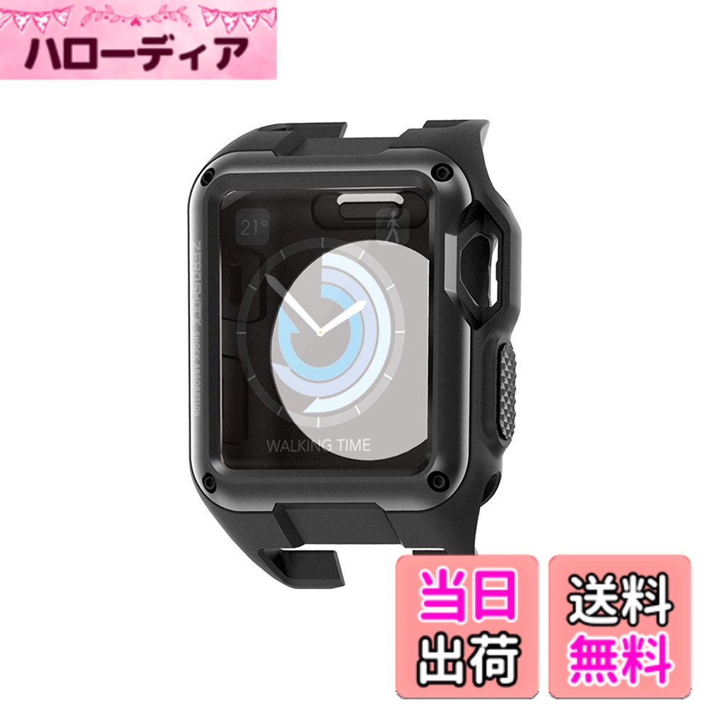 商品情報 商品の説明 ■Apple Watch本体を、不意の衝撃やキズ、汚れから守るApple Watch 42mm用ZEROSHOCKケースです。 ■ケースは強靭なPC素材によるフレーム部と柔軟なTPU素材による本体部からなるデュアルスト...