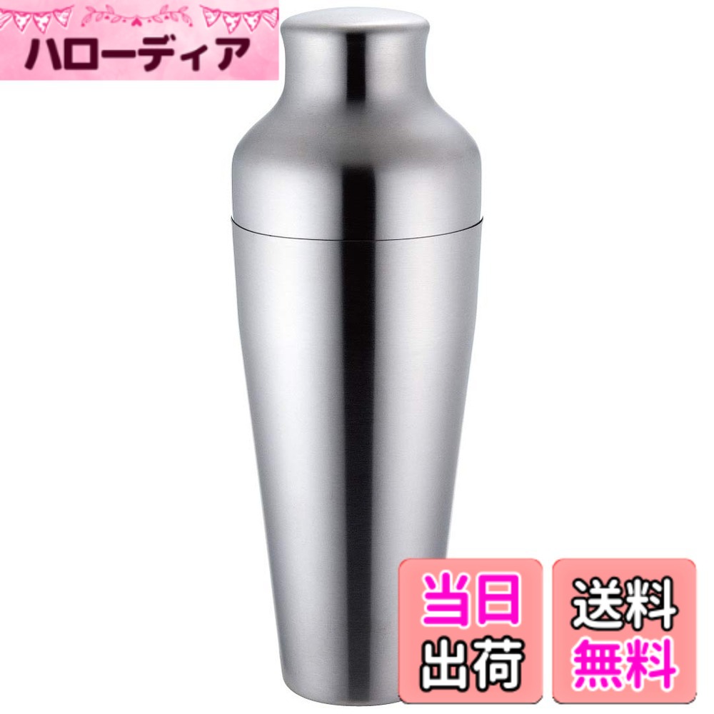 商品情報 商品の説明 一度に複数人分のカクテルをつくることのできる大容量サイズのシェーカー 主な仕様 本体サイズ: W8.3xD8.3xH22.8cm 材質: 18-8ステンレス(サテン仕上げ) 生産国:中国 容量: 600ml # 【送料...