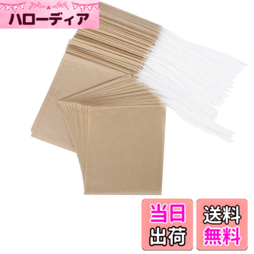 商品情報商品の説明主な仕様 材質：天然木パルプ濾紙、未漂白、非毒性、UV滅菌と赤外線乾燥で処理。私たちの環境への無公害。紐付きお茶パックタイプです、使用後にお茶パックを取り出す際、ひも付きだとサッと取り出せるのもポイントです。サイズ：6*8...