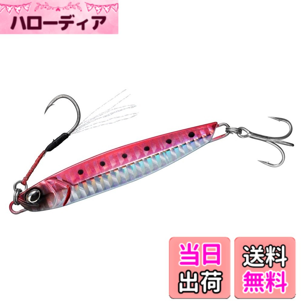 商品情報商品の説明ダイワ(DAIWA) サムライジグR 40g PHピンクイワシ主な仕様 カラー：PHピンクイワシ自重(g)：40br全長(mm)：92brフロントフック：イセアマ#13 / リアフック：トレブルフック#5